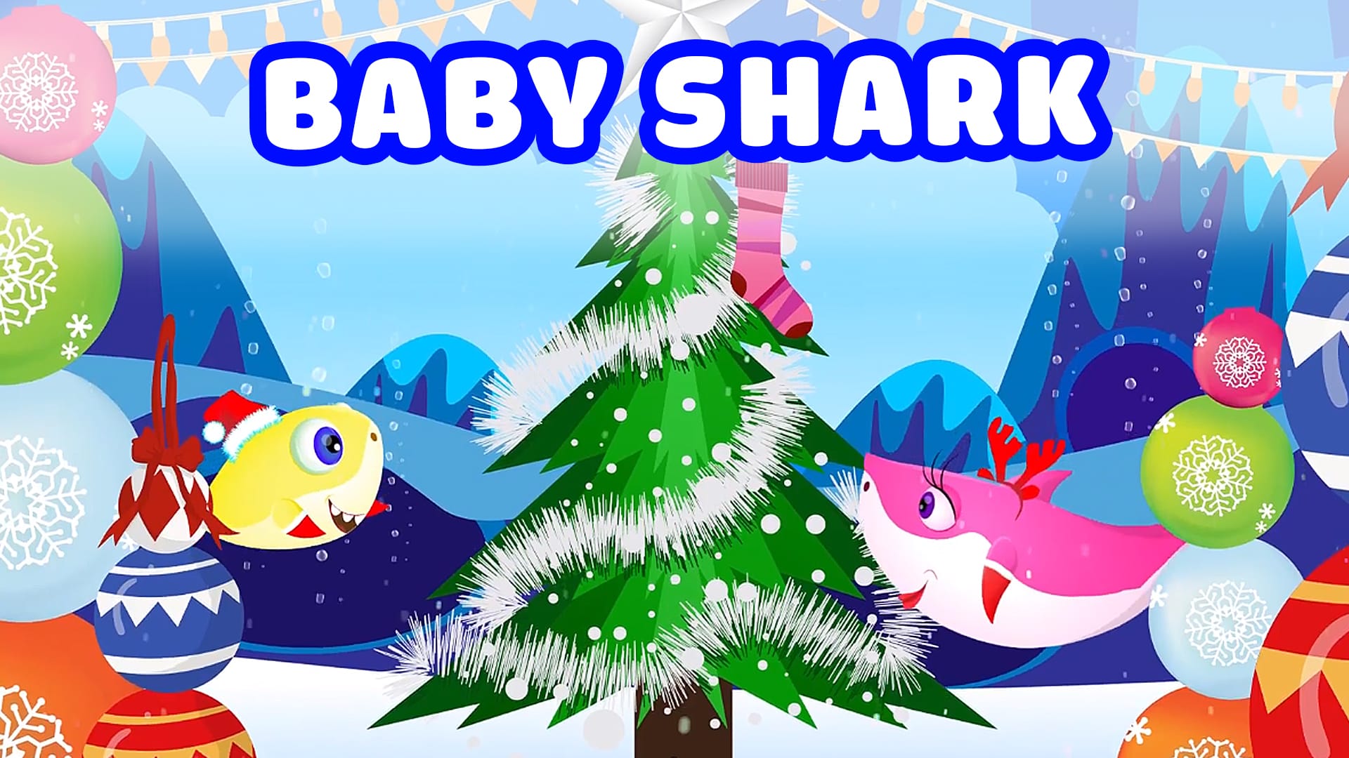 Baby shark - Christmas | Baby shark Noel 2022 Vui Nhộn